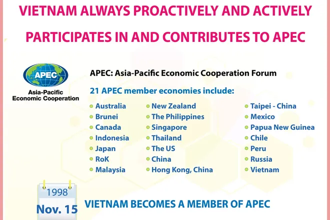 Vietnam actively contributes to APEC