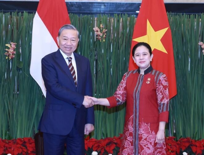 Party chief meets with Speaker of Indonesian People's Representative ...
