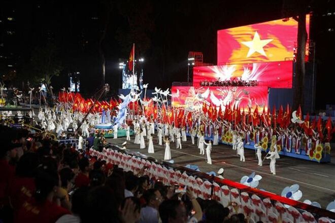 Grand parade marking 50th reunification anniversary undergoes ...
