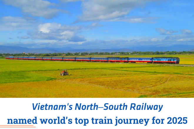 Vietnam’s North-South railway named one of world’s most incredible ...