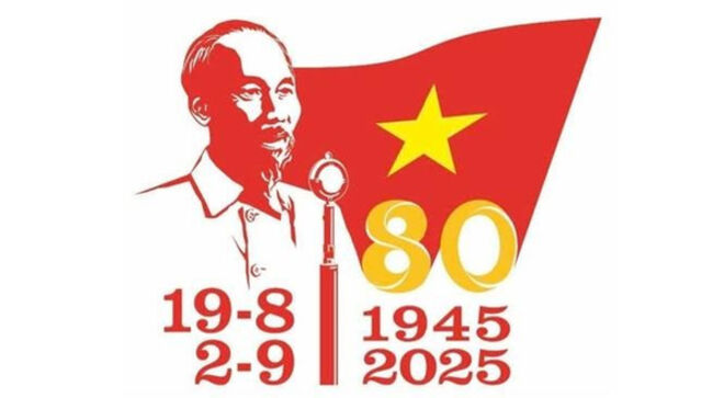Official logo for 80-year milestone of August Revolution, National Day ...