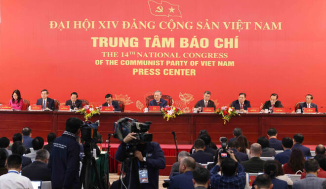 Party General Secretary To Lam chairs int'l press conference to ...